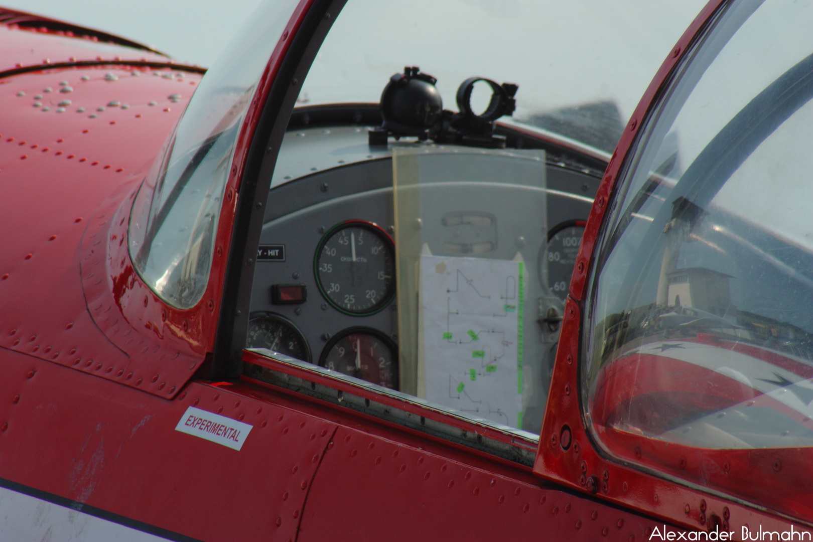 Jak 55 Cockpitdetail Foto & Bild | sport, flugsport, kunstflugmaschinen Bilder auf fotocommunity