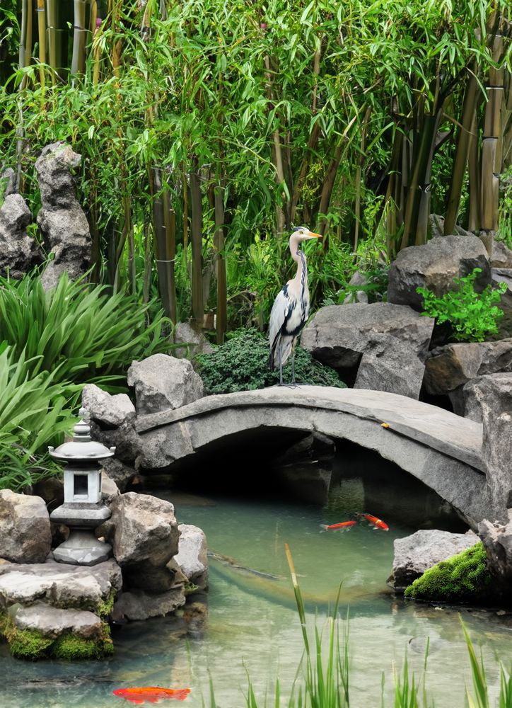 Japanese Garden Foto & Bild | ki - montagen, art, spezial Bilder auf fotocommunity