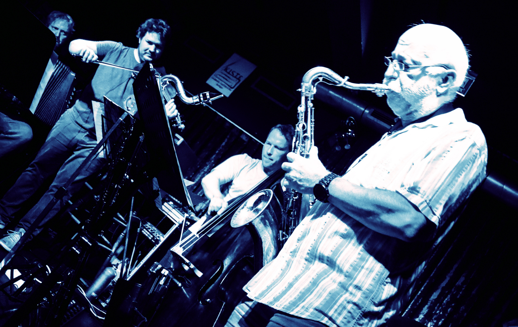 Jazz Klezmer Keller MKQ Stgt Sep16 Foto & Bild | konzert, jazz, keller ...