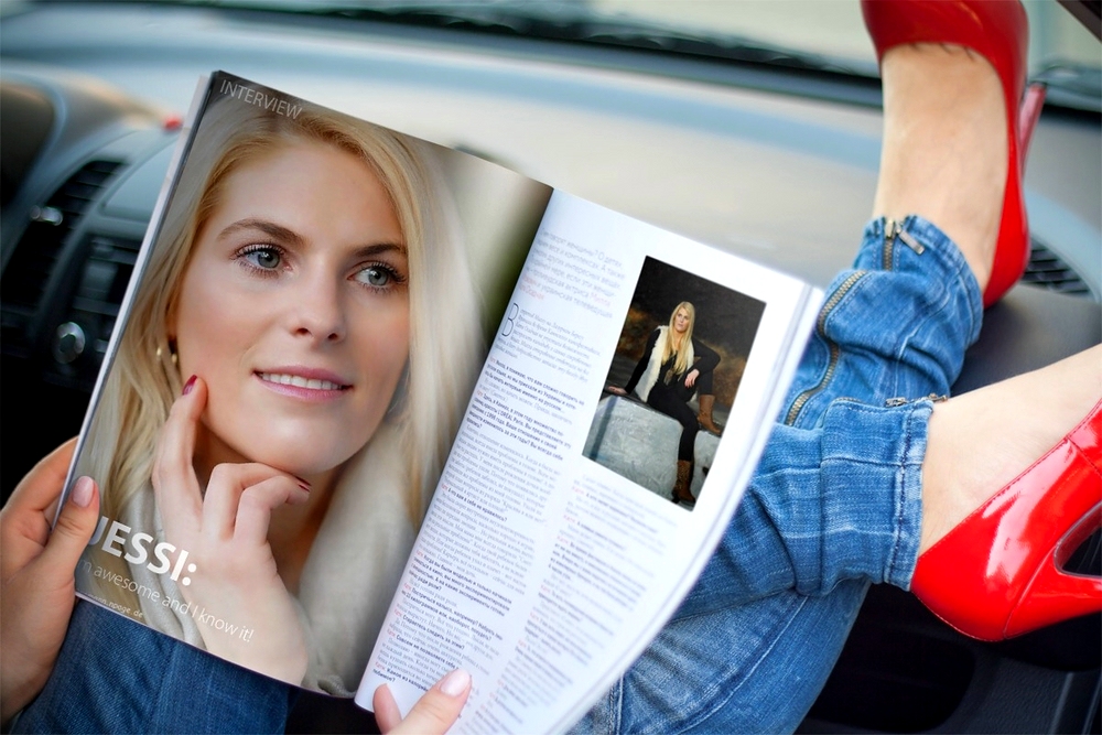 ~ Jessi´s Interview ~ Foto & Bild | fotomontage, zeitschriften ...