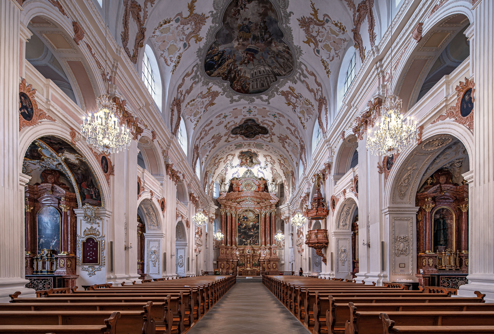 **JESUITENKIRCHE-LUZERN** Foto & Bild | architektur, sakralbauten, innenansichten kirchen Bilder ...