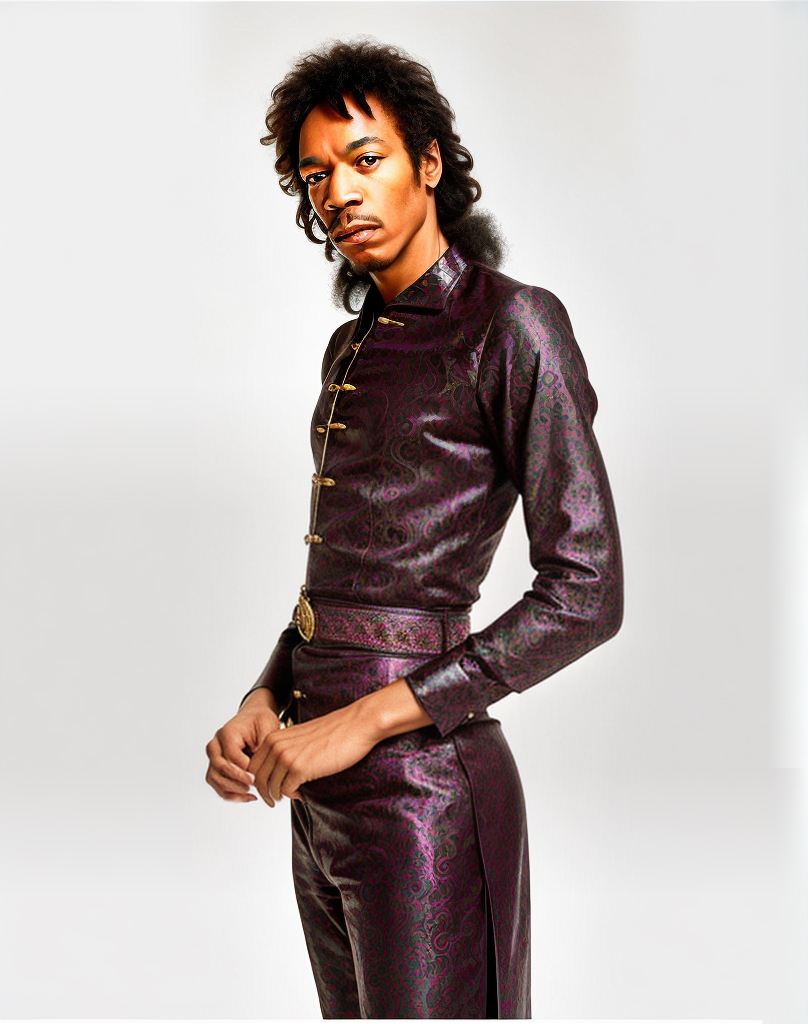 Jimi Hendrix 2024 Foto & Bild | ki - menschen, ki - portraits, ki ...