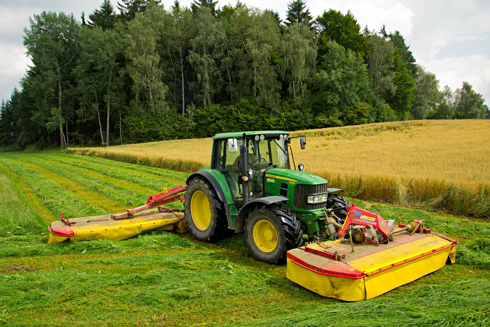 John Deere 6330 Premium Foto & Bild | industrie und technik, traktoren ...