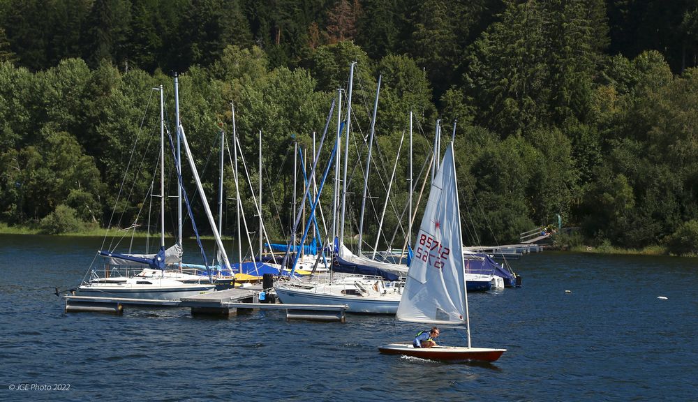 Jollesegeln am Schluchsee | CapBluePhoto Fotocommunity