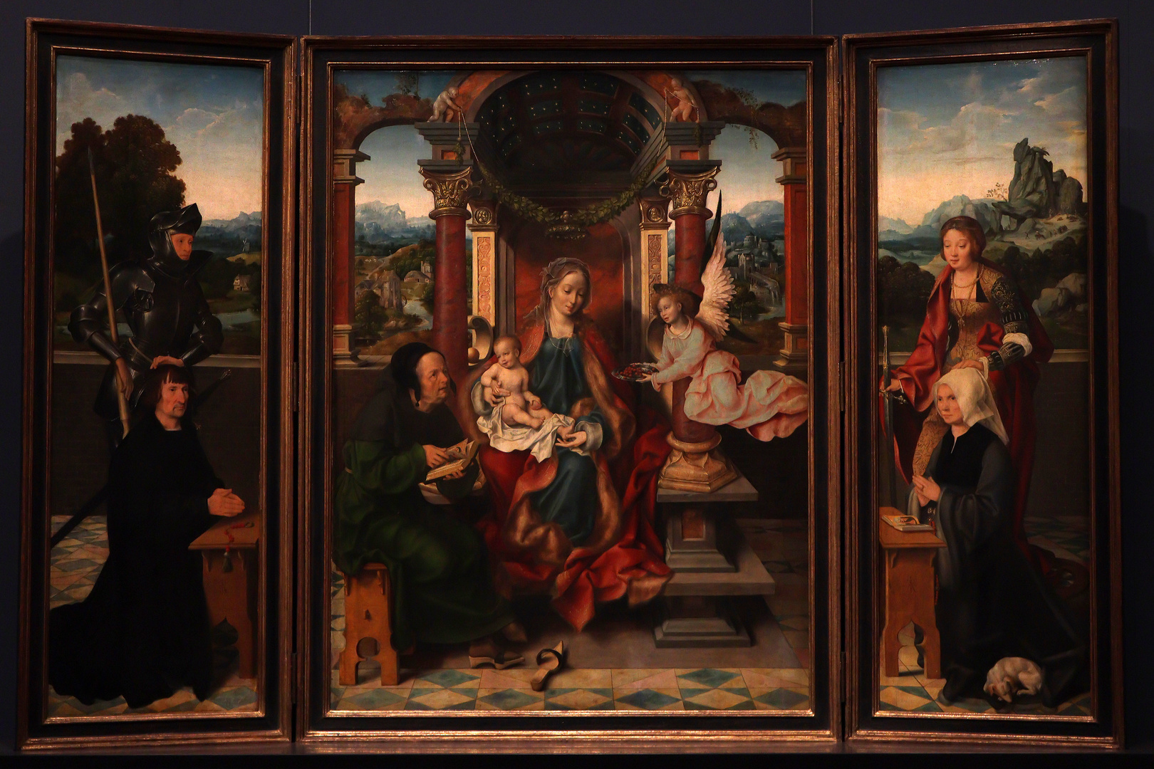 Joos van Cleve: Flügelaltar (um 1530) Foto & Bild | world ...
