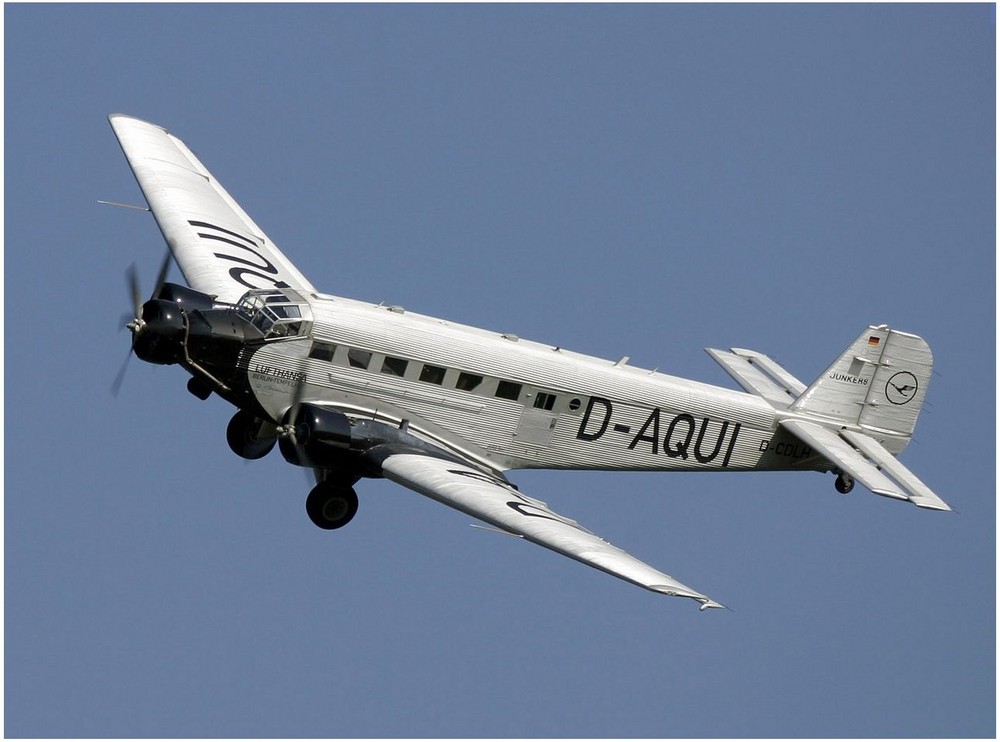 JU52 D-AQUI Foto & Bild | luftfahrt, oldtimer-flugzeuge, ju-52 Bilder ...