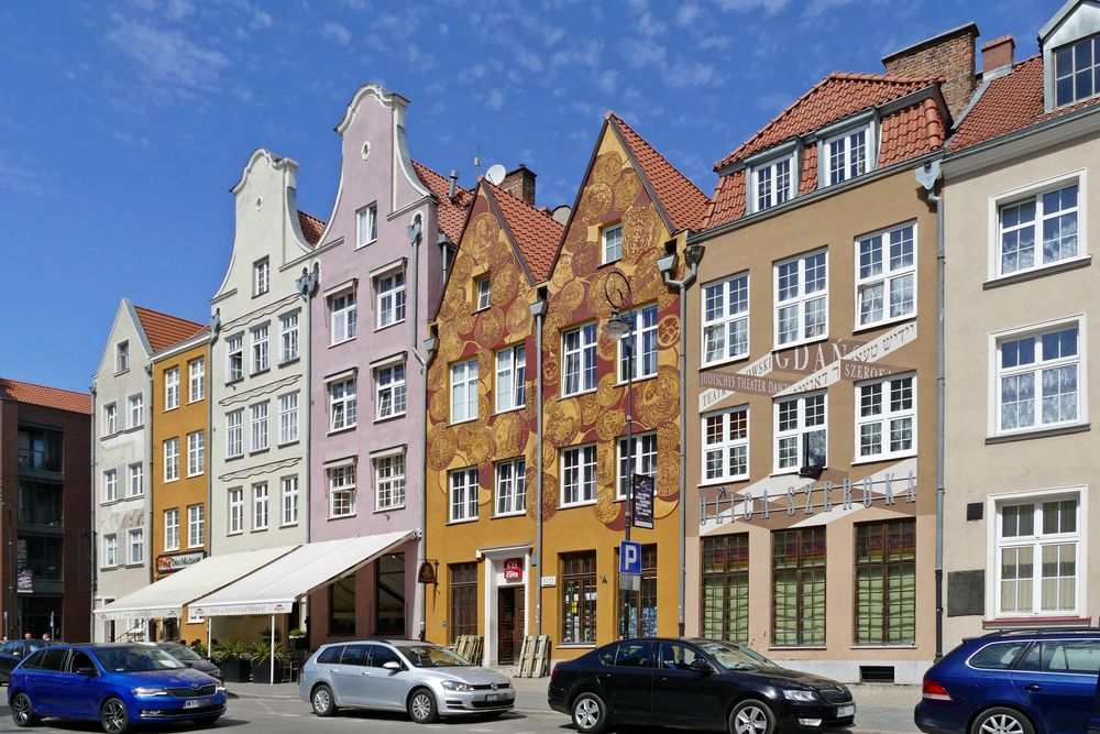 Jüdisches Theater Danzig Foto & Bild | ostsee, straße, europa Bilder ...