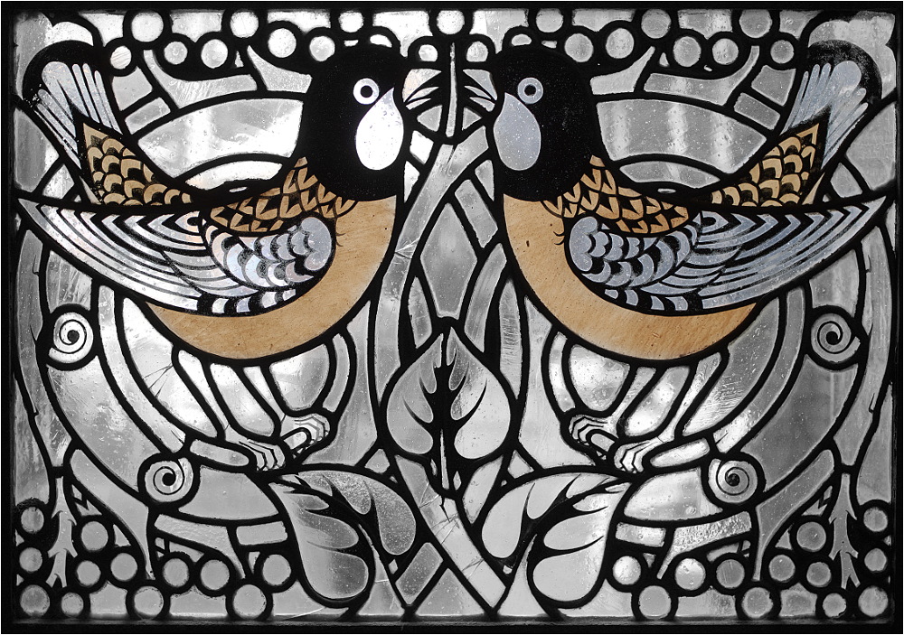 Jugendstil-Fenster (Detail) Foto & Bild | architektur, fenster & türen ...