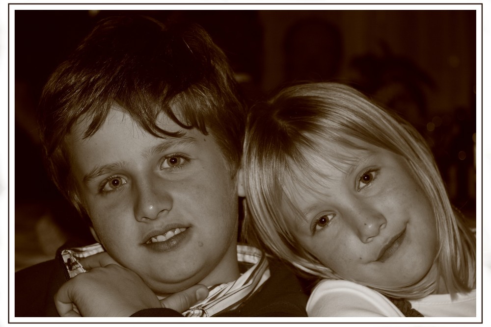 Julian und Anika Foto & Bild | kinder, portraits, people Bilder auf fotocommunity