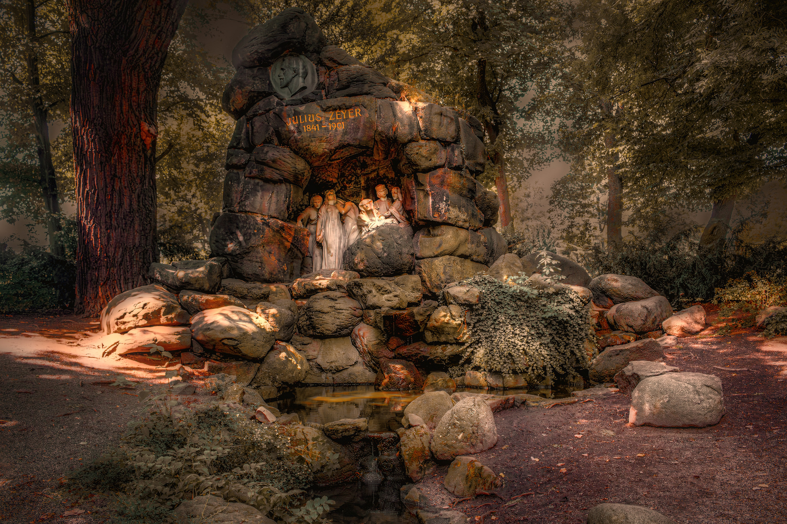 Julius Zeyer - Denkmal in Prag Foto & Bild | europe, czech republic ...