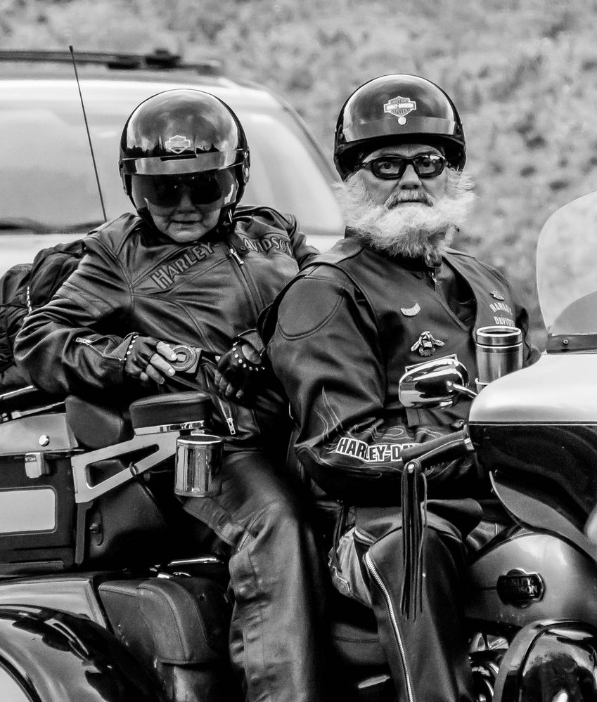 Jung geblieben Foto & Bild | portrait, motorrad, menschen Bilder auf ...