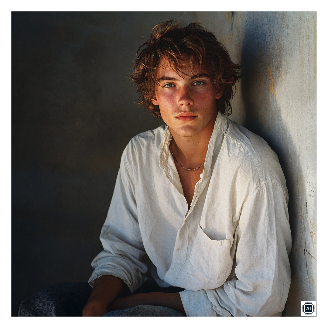 Junger Mann Foto & Bild | ki - menschen, ki - portraits, ki-bilder Bilder auf fotocommunity