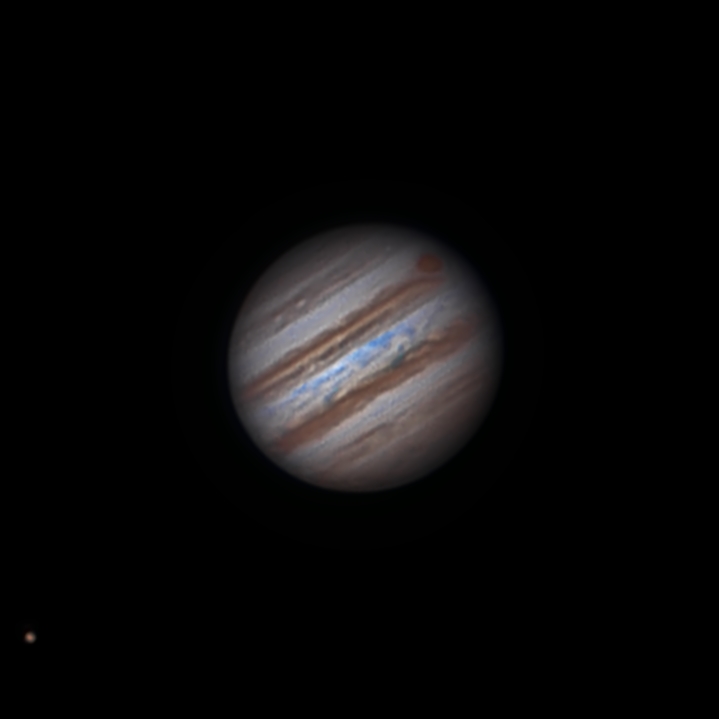 Jupiter + Mond Ganymed Foto & Bild | licht, himmel, natur Bilder auf ...