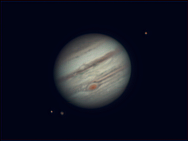 Jupiter + Monde Ganymed / Europa / Io Foto & Bild | himmel, natur ...