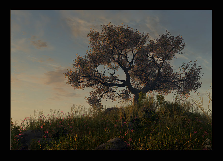 Just A Tree... Foto & Bild | rendering, digiart Bilder auf fotocommunity