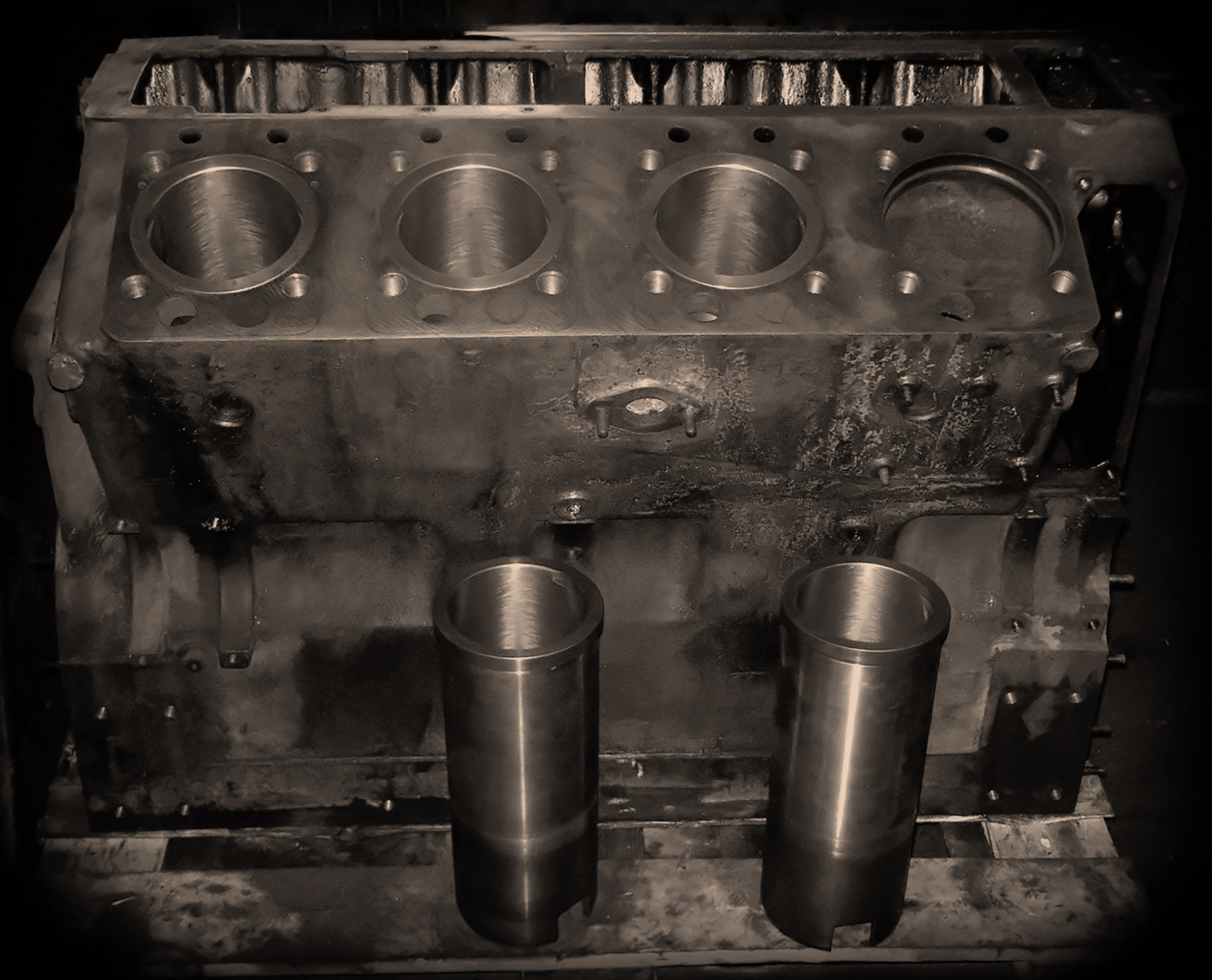 Kaelble V8 Motorblock... Foto & Bild | spezial, dokumentation, oldtimer ...