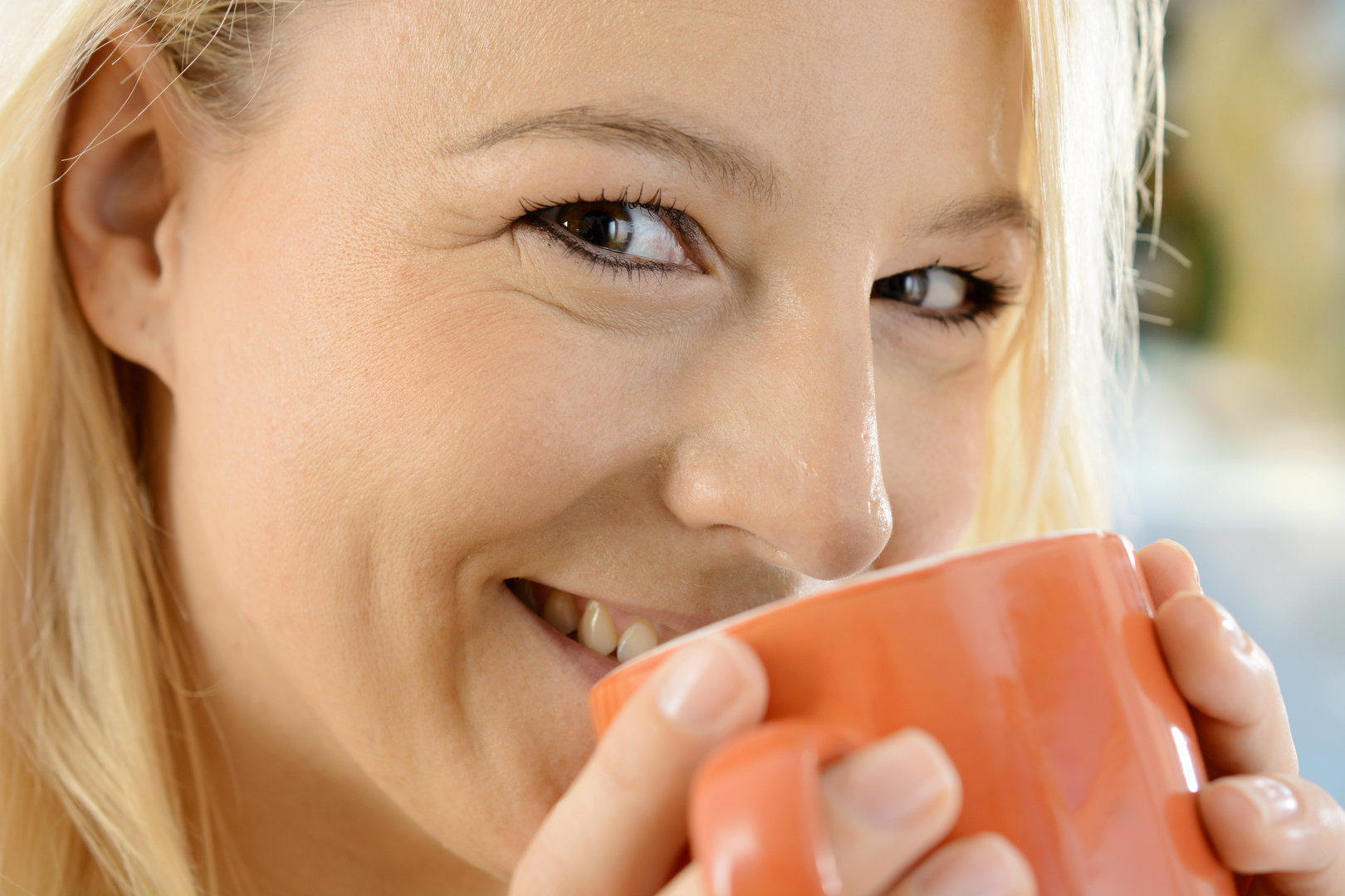 Kaffeepause Foto & Bild | frau, pause, blond Bilder auf fotocommunity