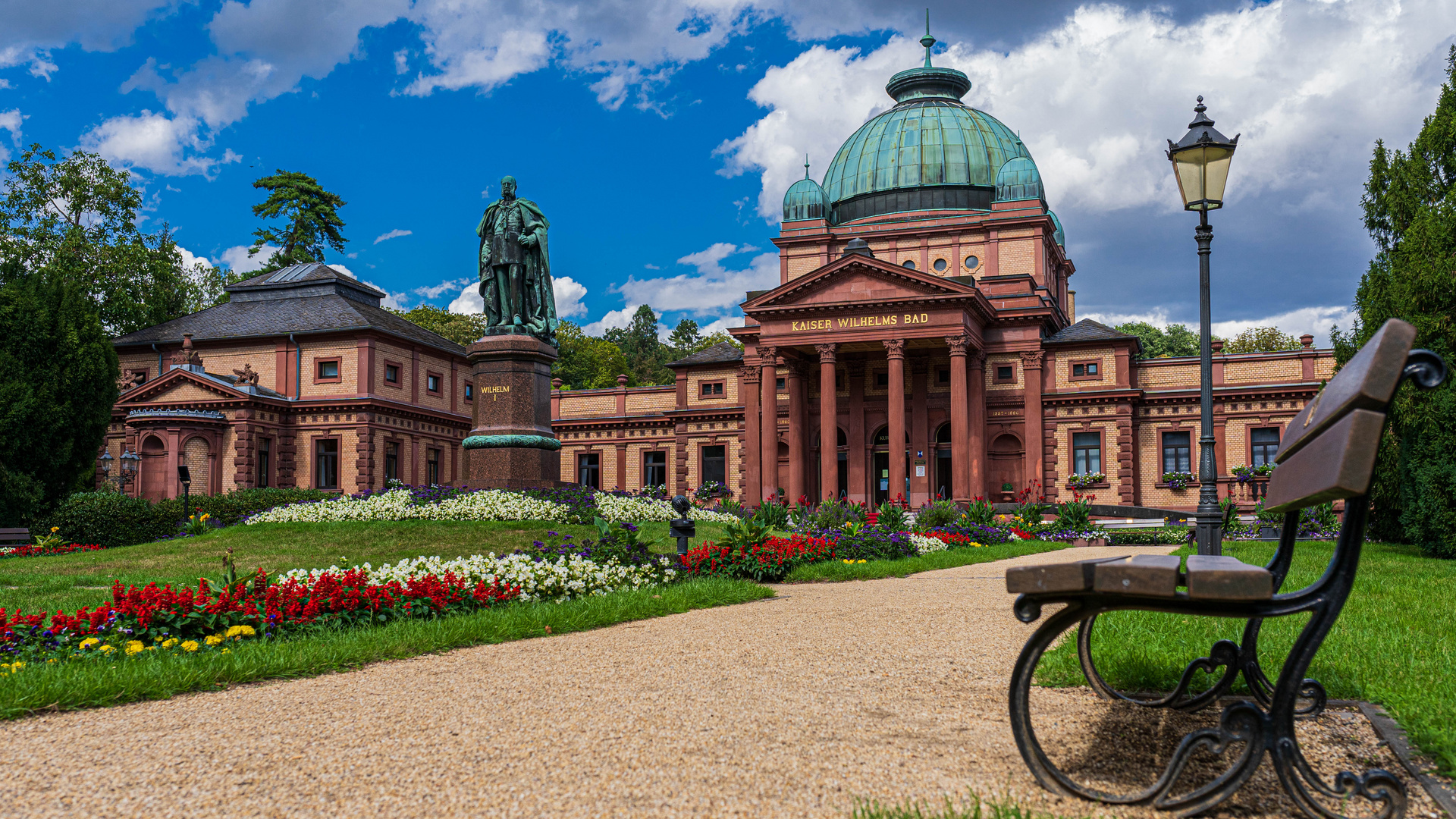 Kaiser Wilhelm Bad Foto & Bild | architektur, profanbauten, natur ...