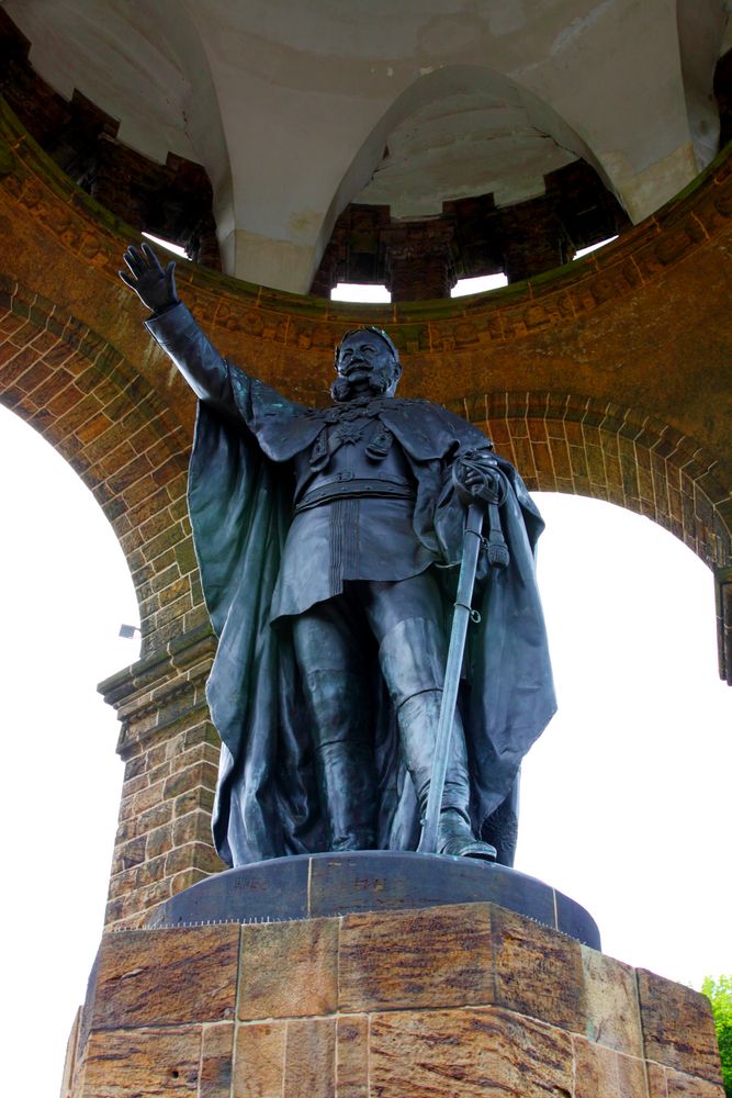 Kaiser-Wilhelm-Denkmal an der Porta Westfalica Foto & Bild ...