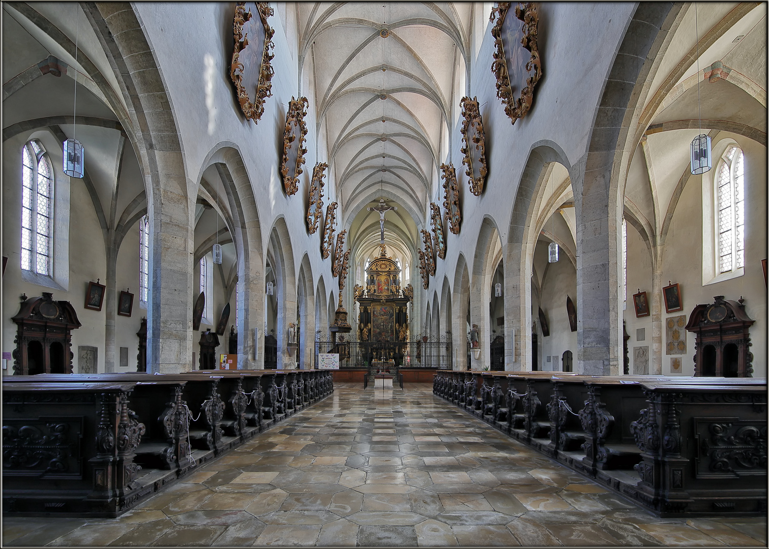 Kaisheim – ehemalige Klosterkirche Maria Himmelfahrt Foto & Bild ...