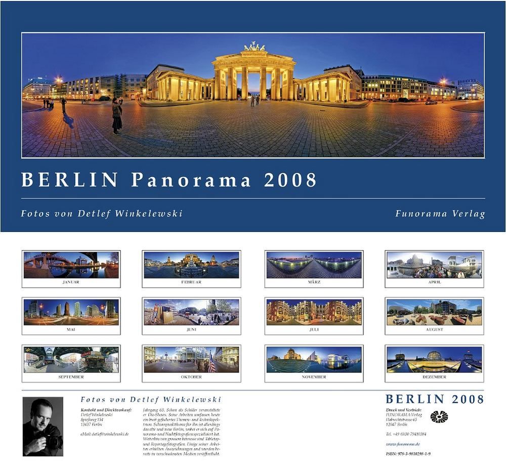 Kalender BERLIN Panorama 2008 Foto & Bild | architektur ...