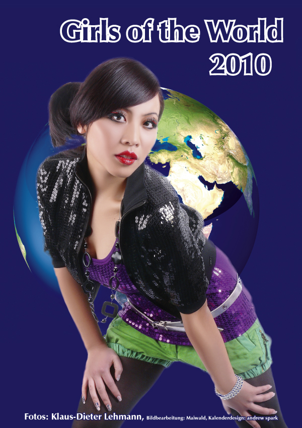 Kalender "Girls of the World 2010" Januar Foto & Bild | fashion, studio ...