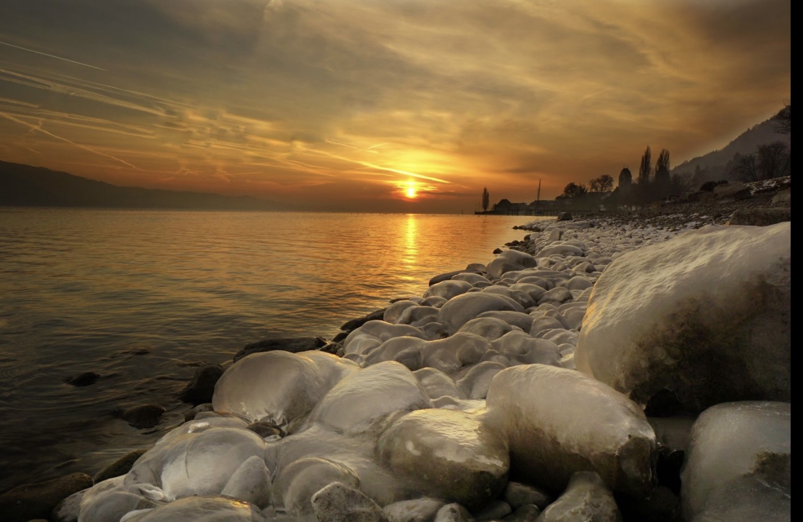 kalt Foto & Bild | wasser, winter, himmel Bilder auf fotocommunity