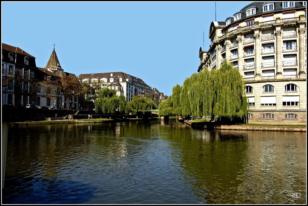 Kanalszene in Straßburg. Foto & Bild | landschaft, bach, fluss & see ...