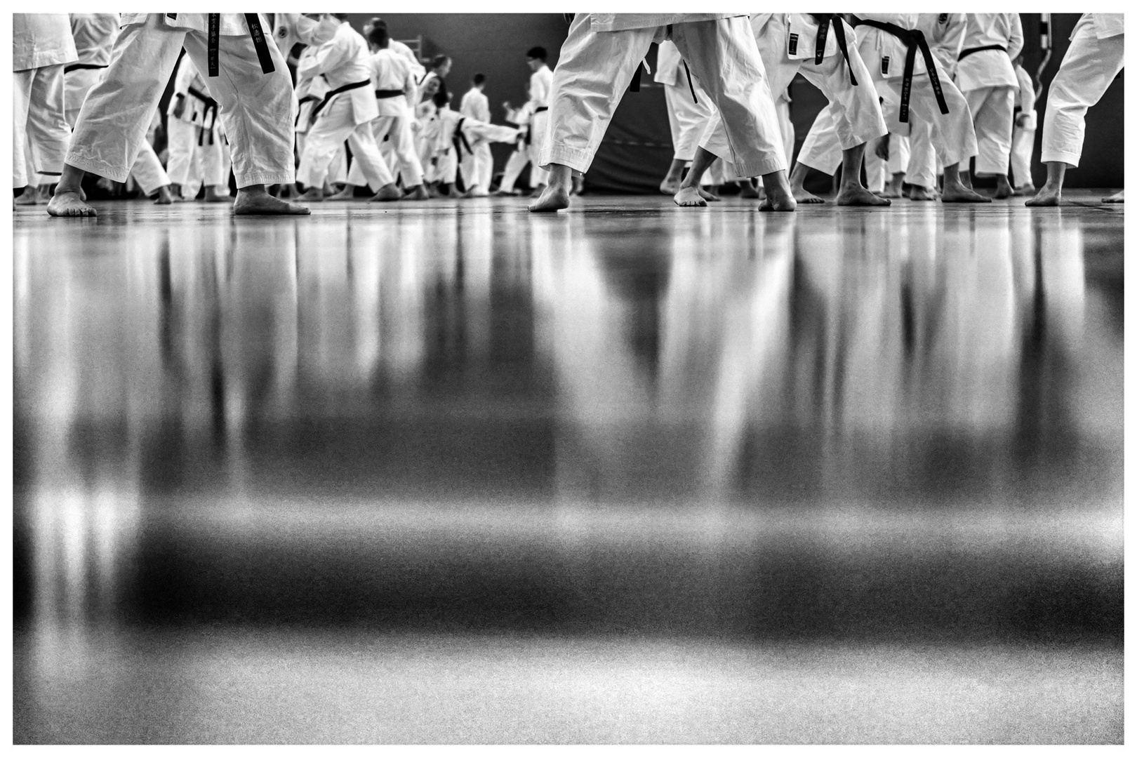 Karate Foto & Bild | sport, indoor, schwarz-weiß Bilder auf fotocommunity