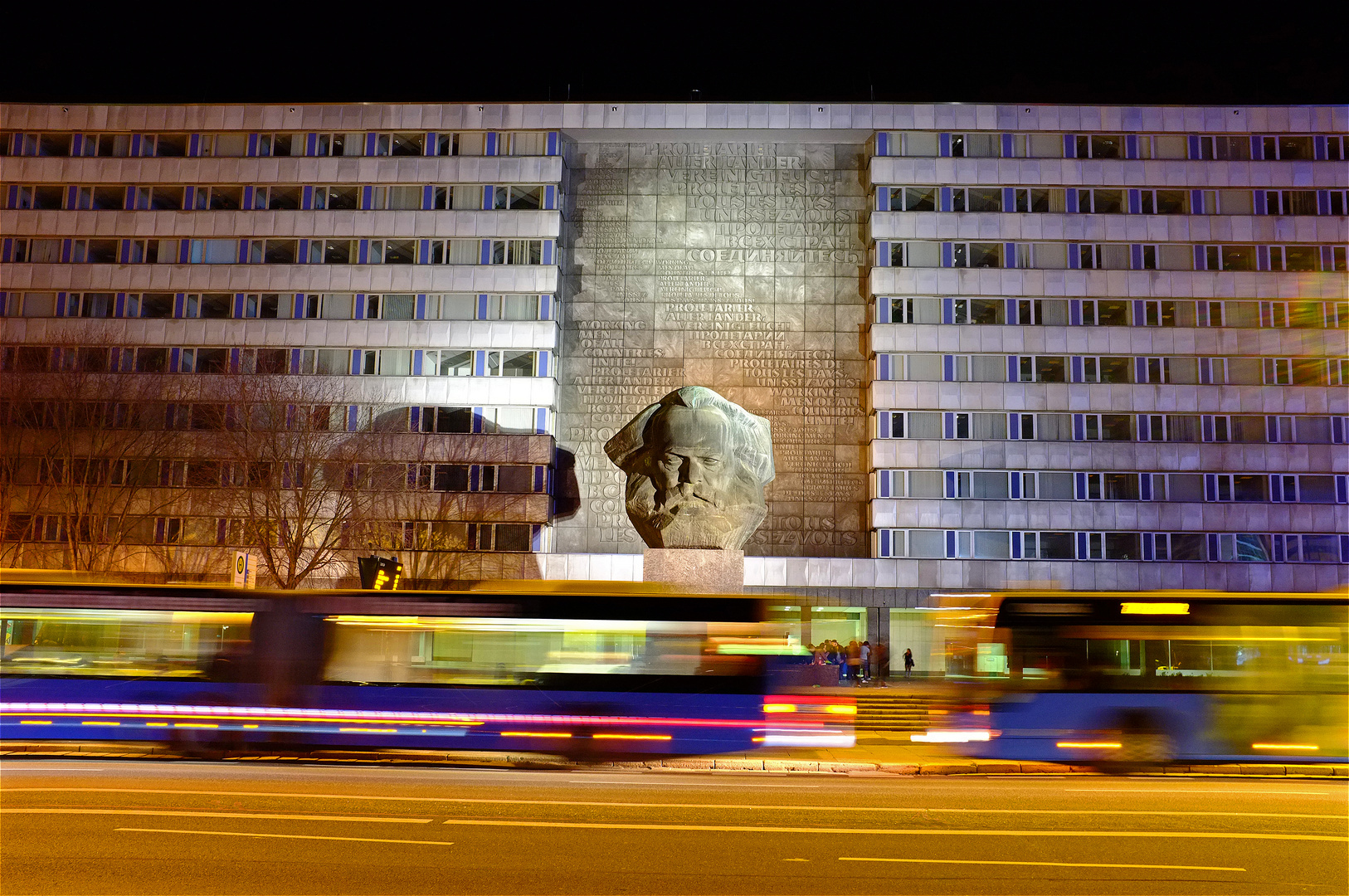 Karl-Marx-Monument in Chemnitz Foto & Bild | architektur, architektur ...