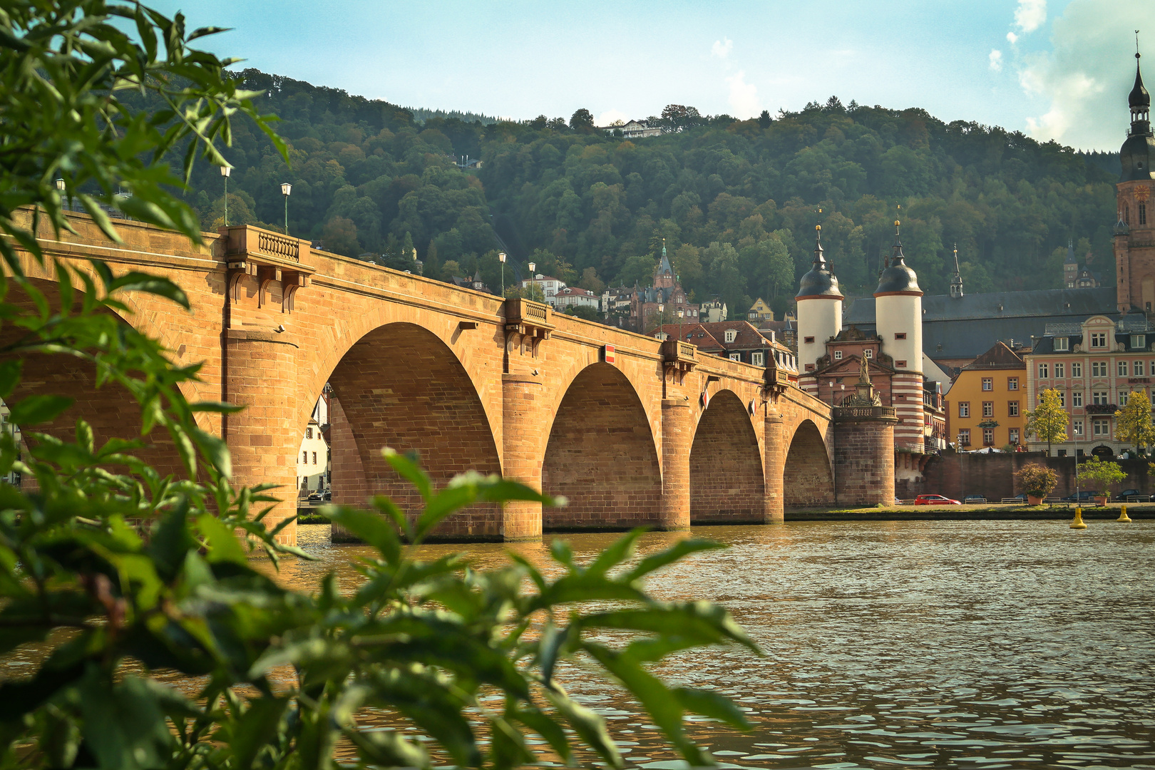 Karl-Theodor-Brücke (Alte Brücke) Heidelberg Foto & Bild | deutschland ...