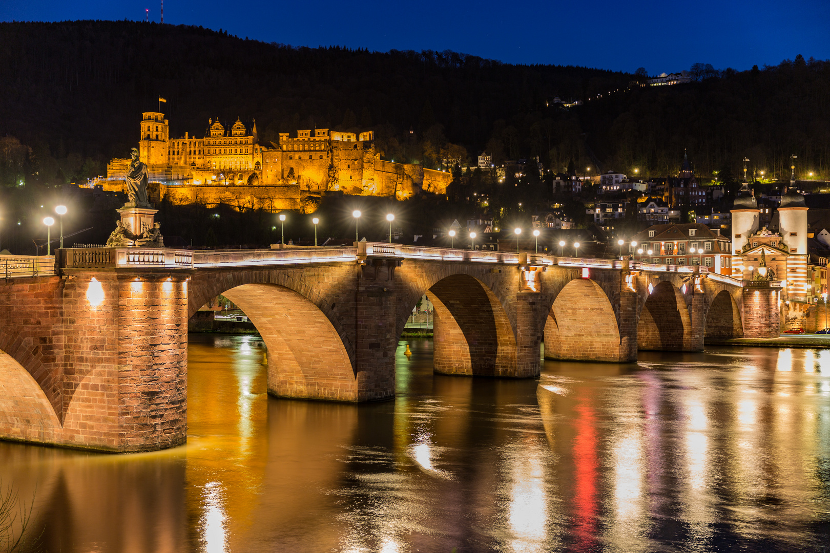 Karl-Theodor-Brücke Heidelberg Foto & Bild | deutschland, europe, baden ...