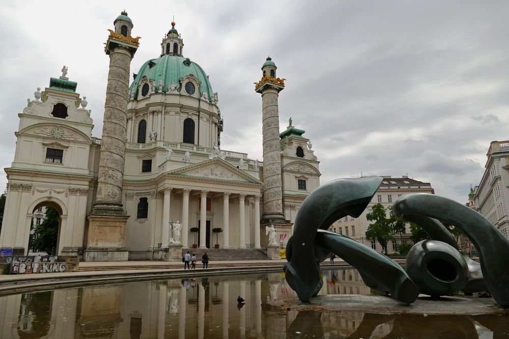 Karlskirche Foto & Bild | architektur, sonstiges, kunstfotografie ...