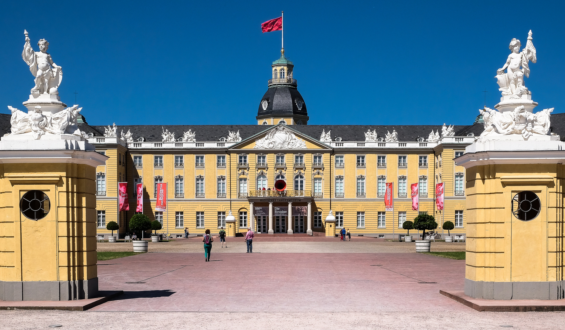 Karlsruhe - Schloss Foto & Bild | architektur, deutschland, europe ...