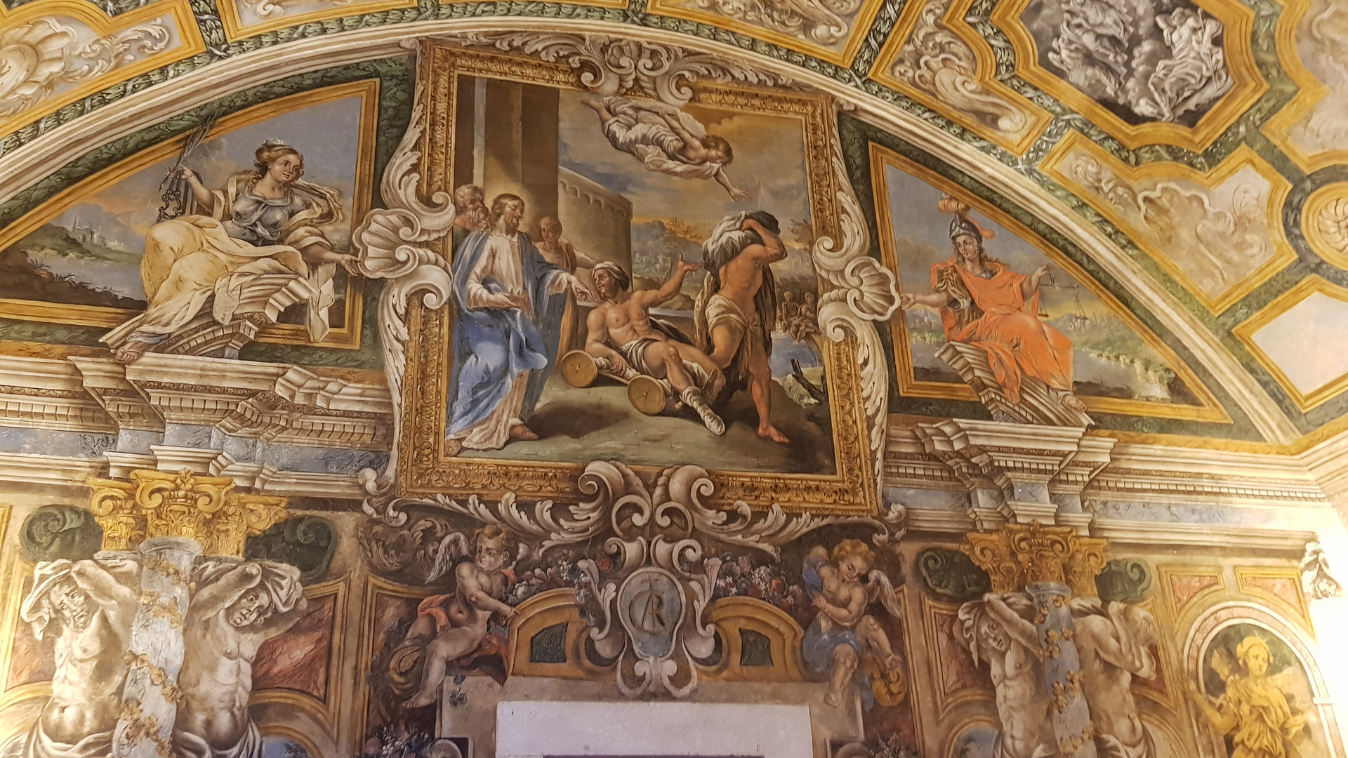 Kartause von Padula Wandbilder Foto & Bild | architektur, europe, italy ...