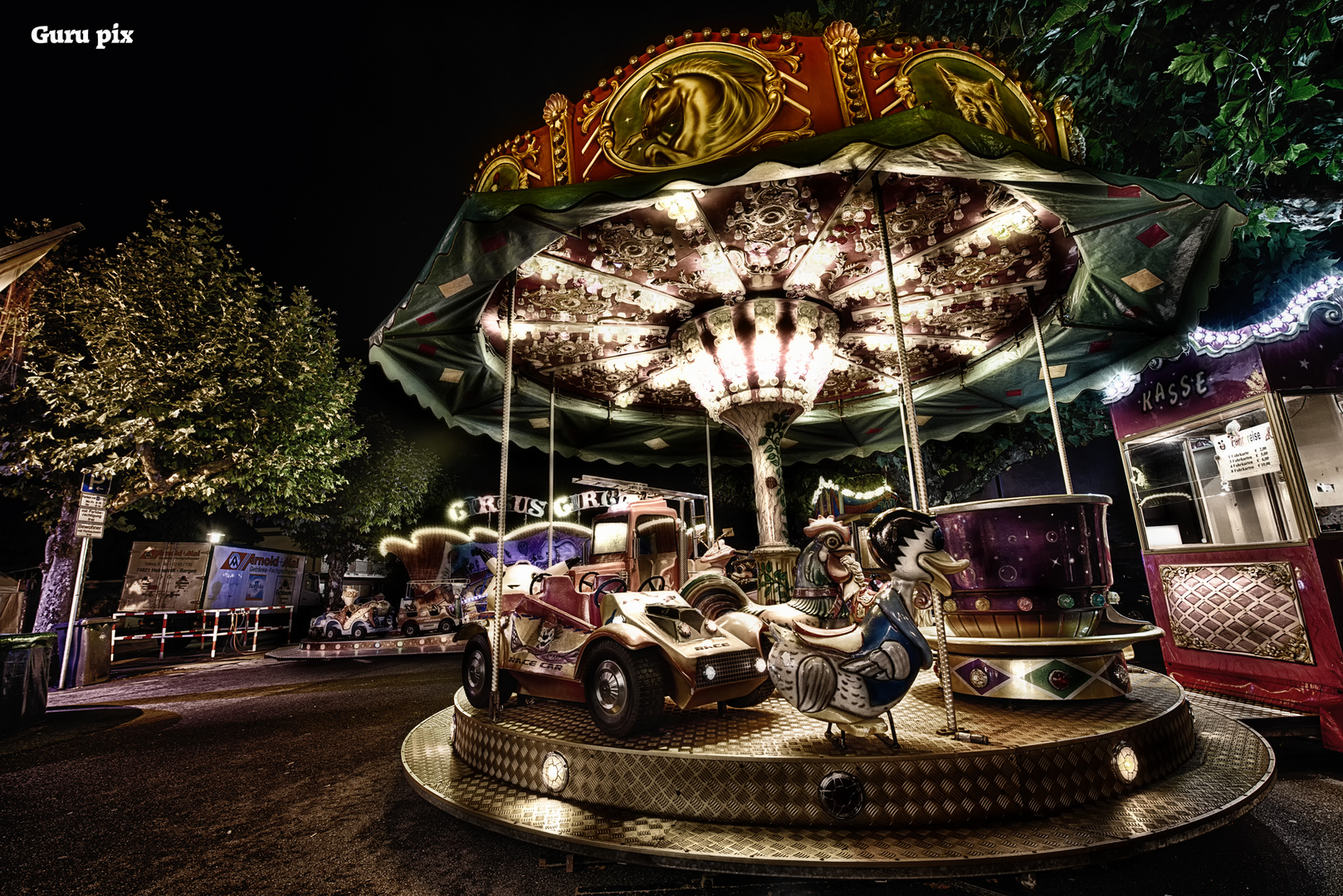 Karussell Foto & Bild | bearbeitungs - techniken, filtertechniken ...