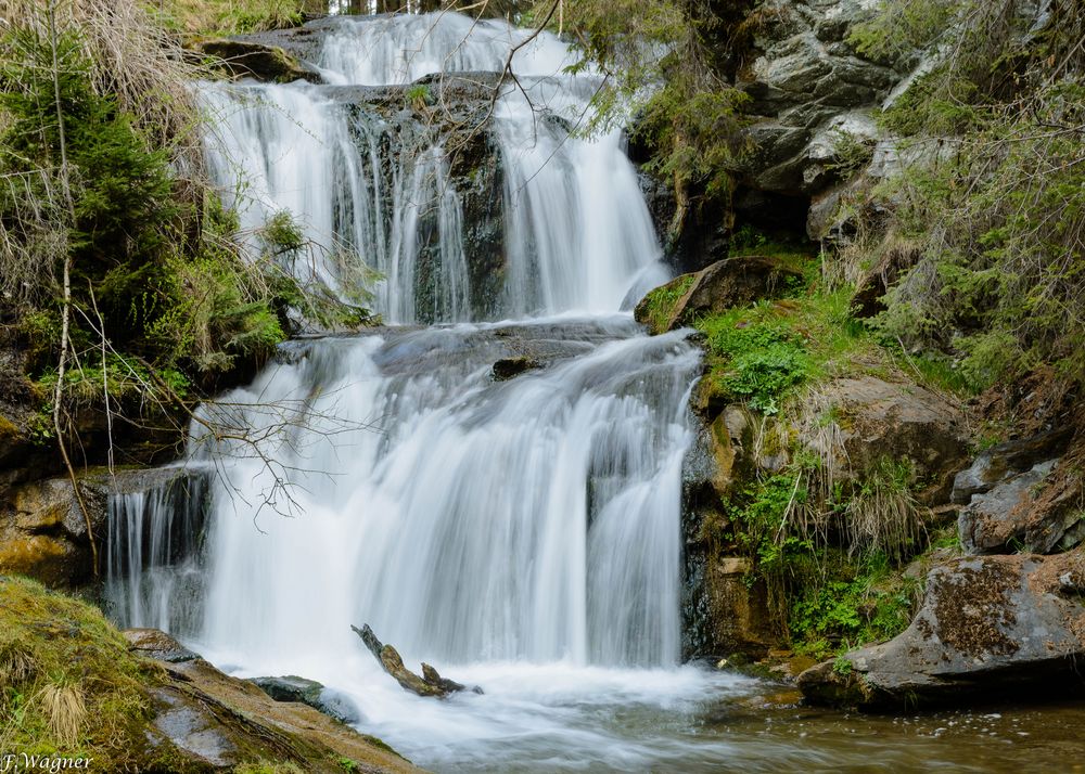 Kaskaden Wasserfall Graggerschlucht Foto & Bild | reportage ...