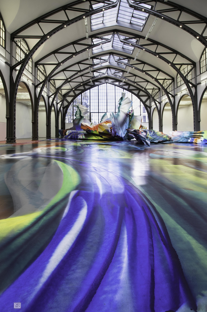 Katharina Grosse - It Wasn't Us Foto & Bild | architektur, kunstfotografie & kultur, bahnhöfe ...