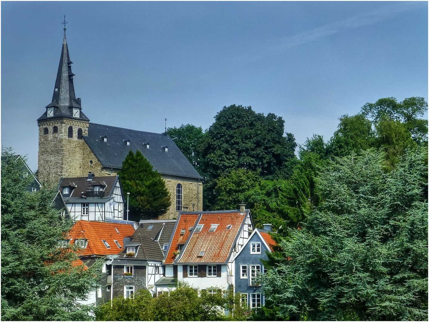 Kettwig an der Ruhr (Archiv) Foto & Bild | world, deutschland, europe ...