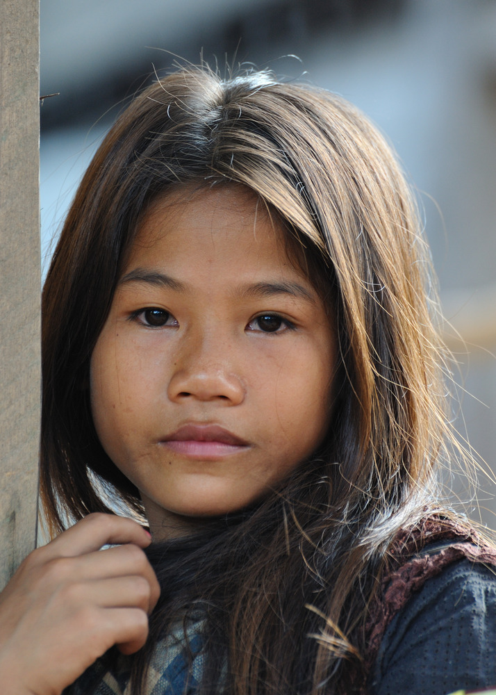 Khamu girl 2d Foto & Bild | kinder, portraits, laos Bilder auf fotocommunity