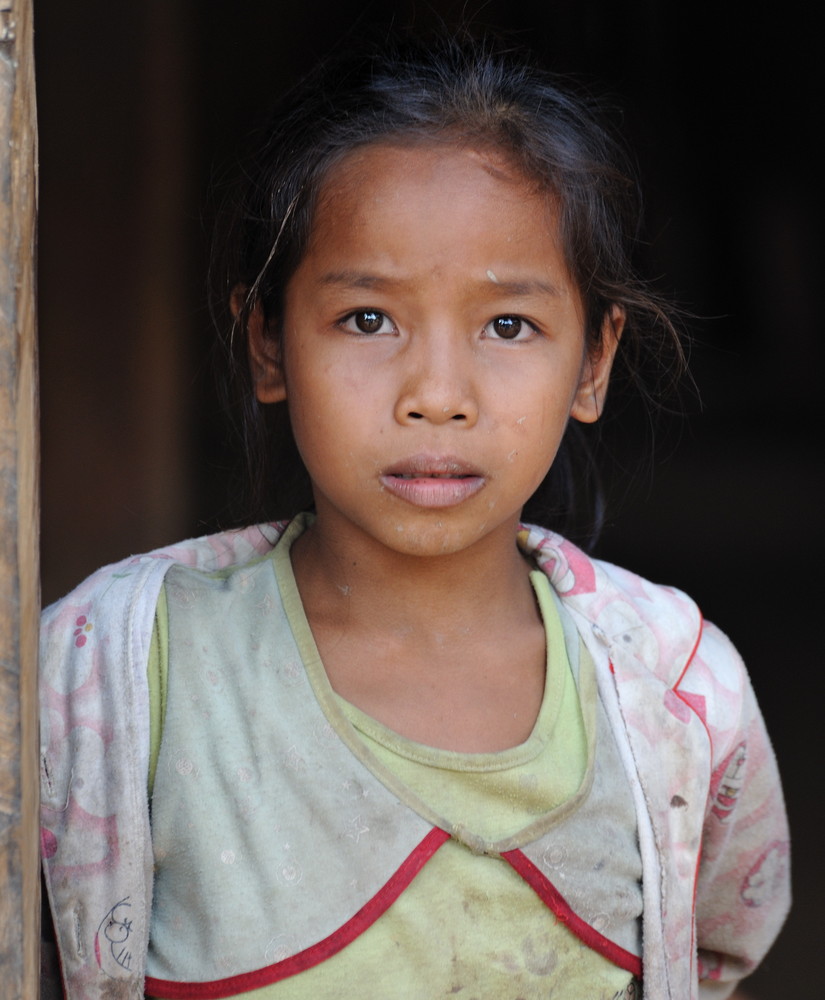 Khamu girl 6a Foto & Bild | kinder, portraits, laos Bilder auf fotocommunity