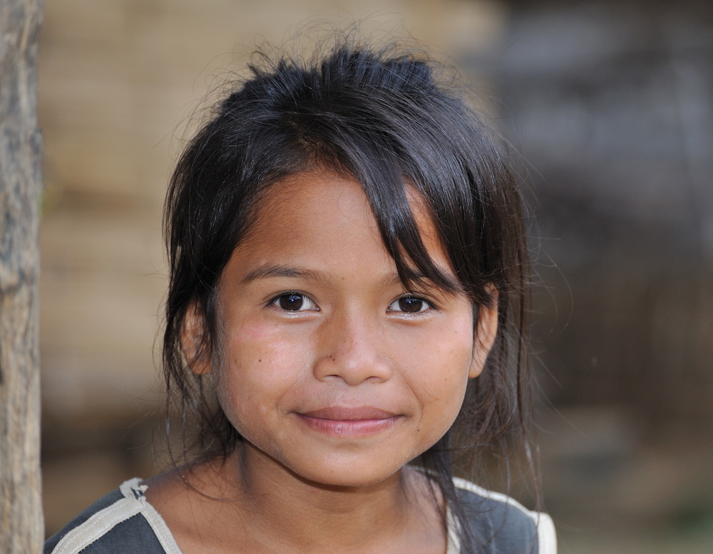 Khamu girl 8a Foto & Bild | kinder, portraits, laos Bilder auf fotocommunity