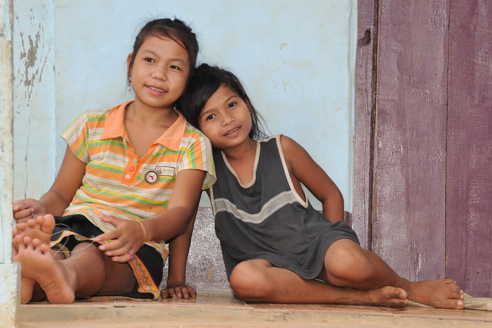 Khamu girl friends Foto & Bild | kinder, portraits, laos Bilder auf fotocommunity