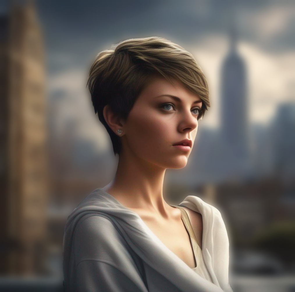 Ki generierte Illustration Foto & Bild | street, digiart, model Bilder auf fotocommunity