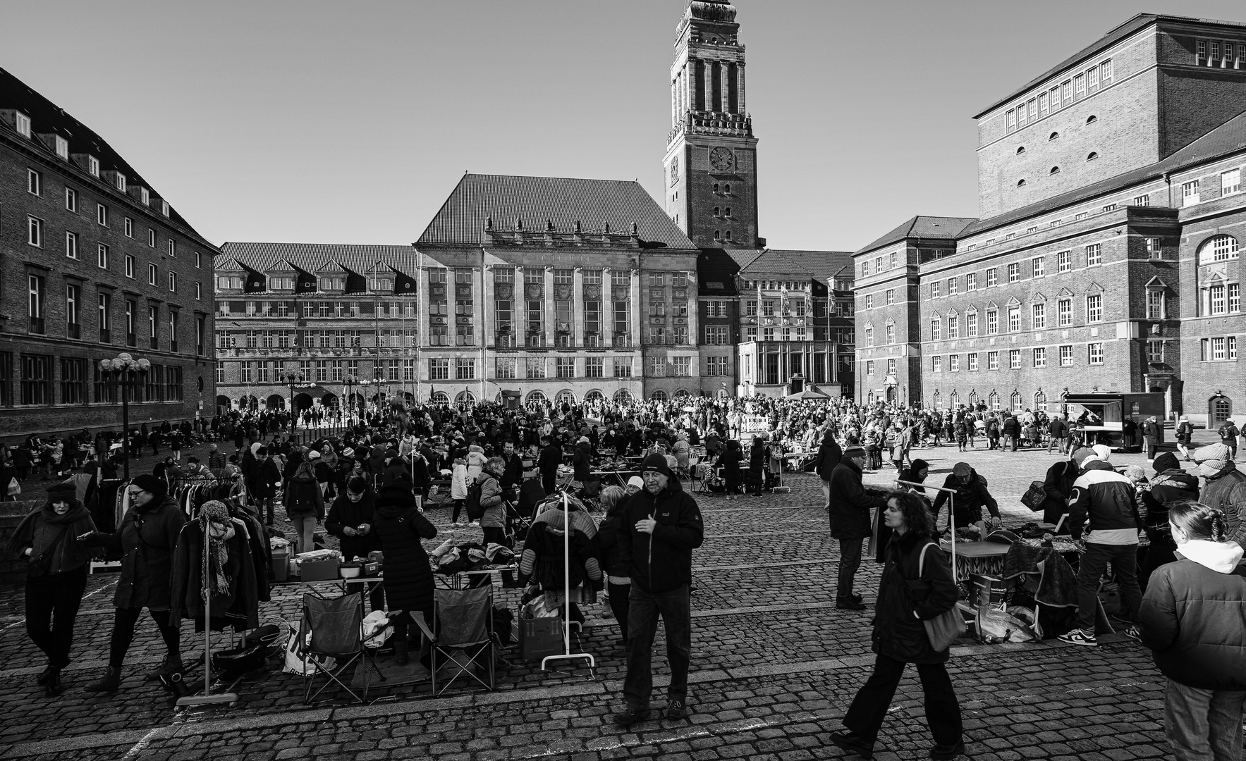 Kiel, Rathausplatz Foto & Bild | city, street, world Bilder auf fotocommunity