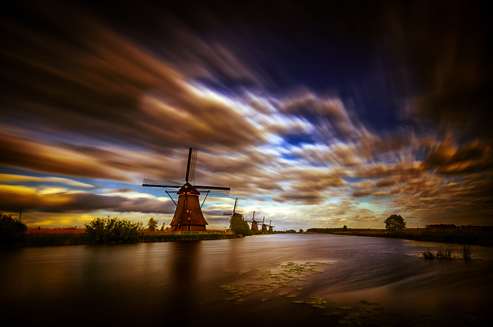 Kinderdijk Foto & Bild | bearbeitungs - techniken, filtertechniken ...