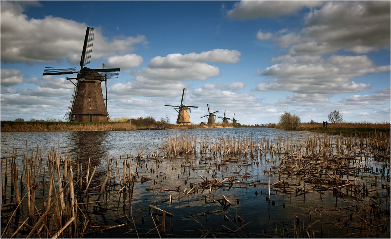 Kinderdijk Impression Foto & Bild | europe, benelux, netherlands Bilder ...