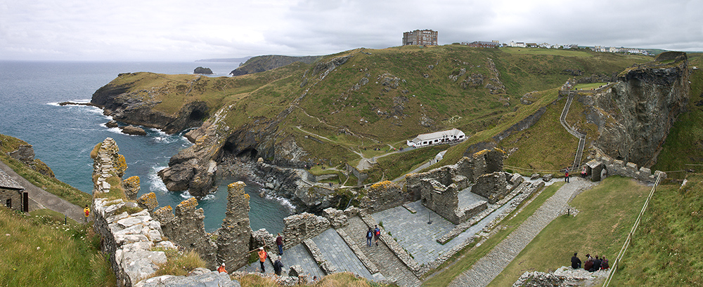 King Arthur's Castle, Tintagel, Cornwall Foto & Bild | architektur ...