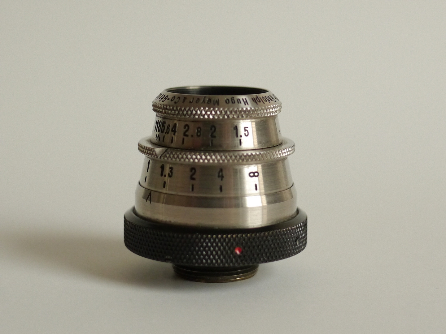 Kino Plasmat f :1.5 = 2 cm, D.R.P. Dr. Rudolph Hugo Meyer & Co Görlitz ...