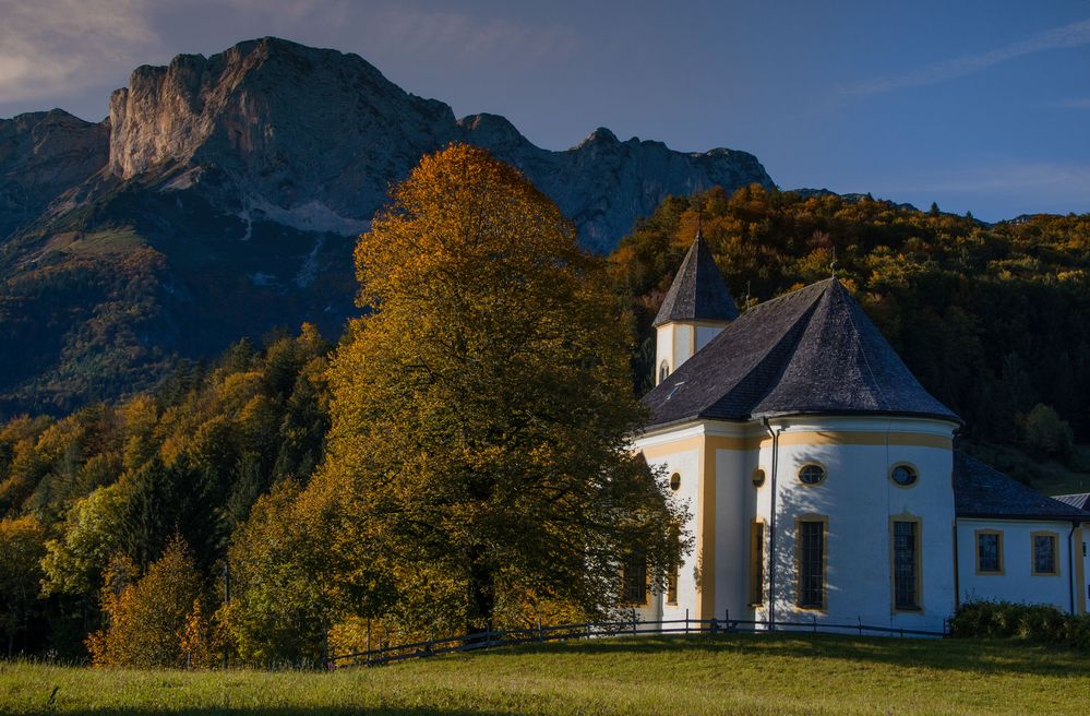 Kirche am Unterberg Foto & Bild | architektur, landschaft, sakralbauten ...